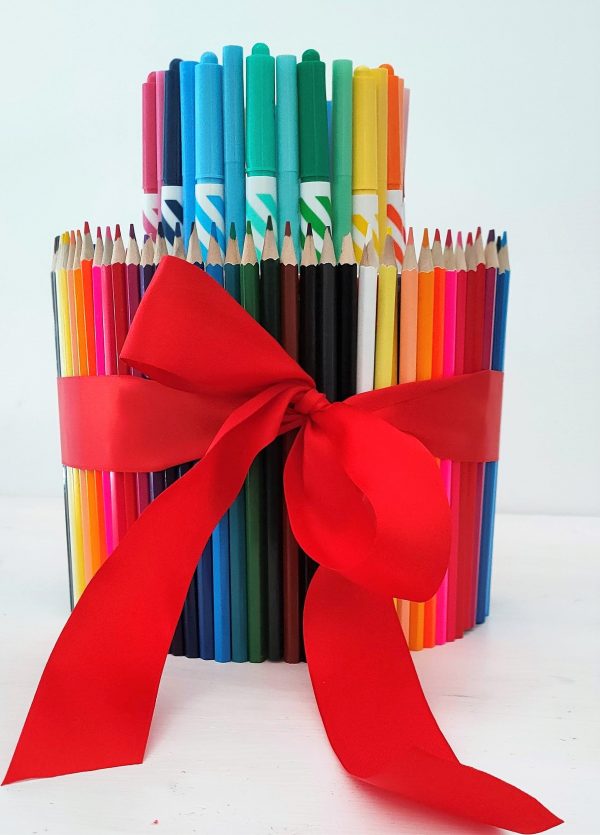 Stifte-Torte - eine Geschenkidee zum Schulanfang! - EinschulungsIdeen