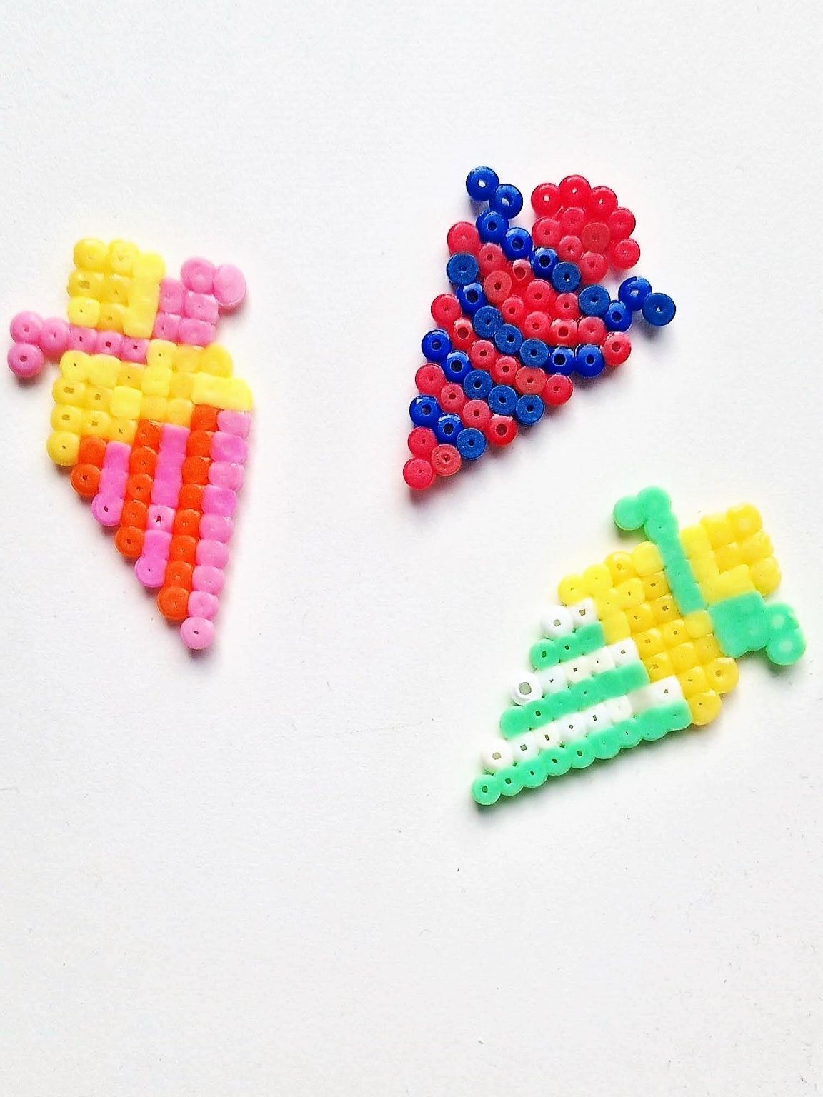 BÜGELPERLEN-VORLAGEN für die Einschulung